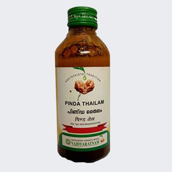 Pinda Tailam (200ml) - Vaidyaratnam - AyurCentral Online