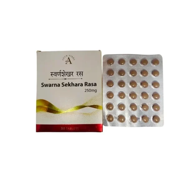Swarna Sekhara Rasa 250mg AyurCentral Online