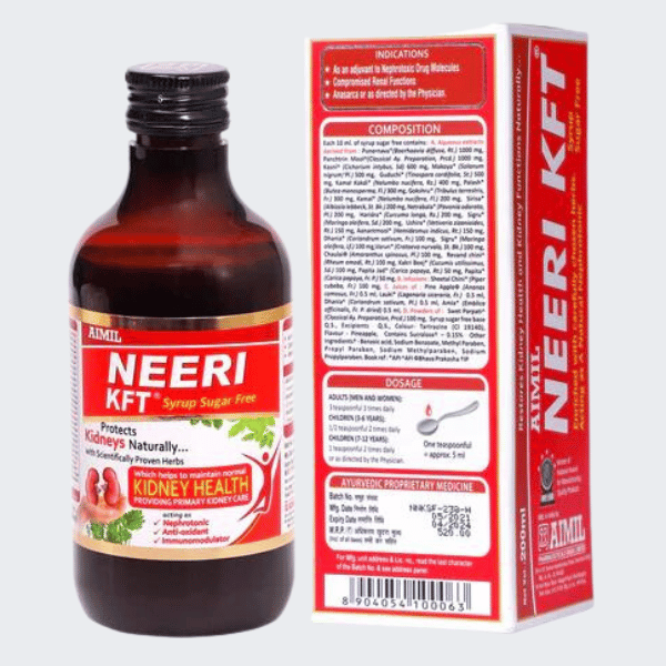 Buy Neeri Sf Syrup (200ml) - Aimil Pharma