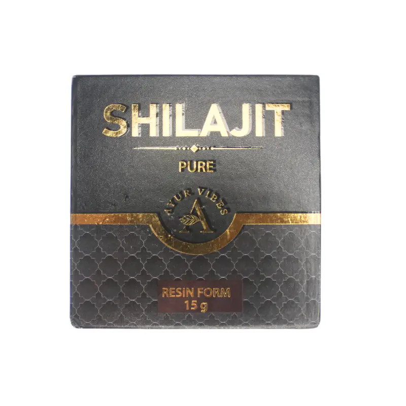 PURE SHILAJIT RESIN FORM 15 GM - AYUR VIBES | Shuddha Shilajit ...
