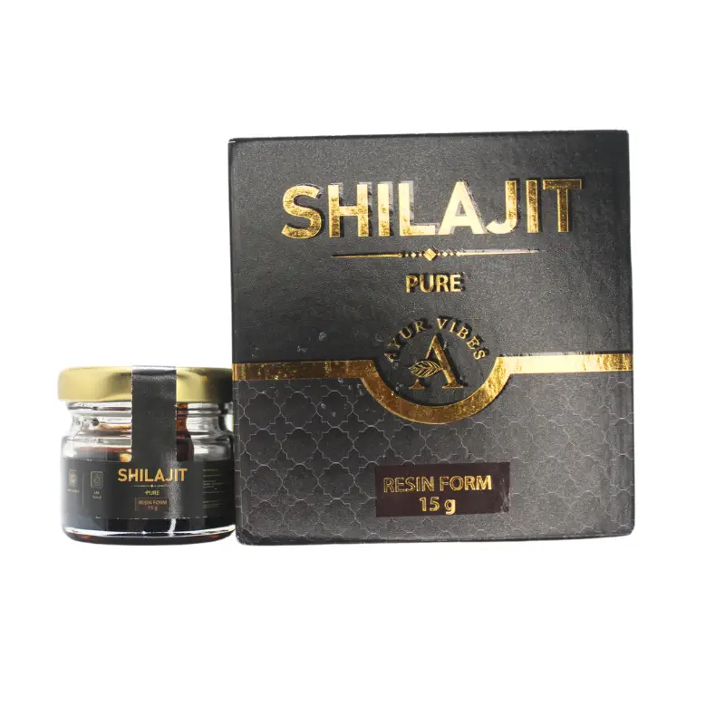 PURE SHILAJIT RESIN FORM 15 GM - AYUR VIBES | Shuddha Shilajit ...
