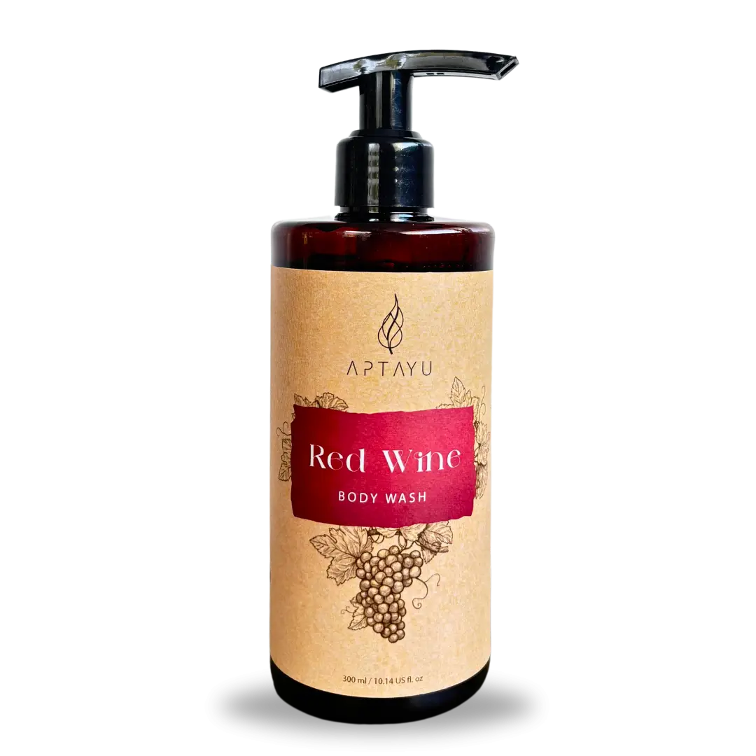 Buy Red Wine Body Wash 300ml - Aptayu