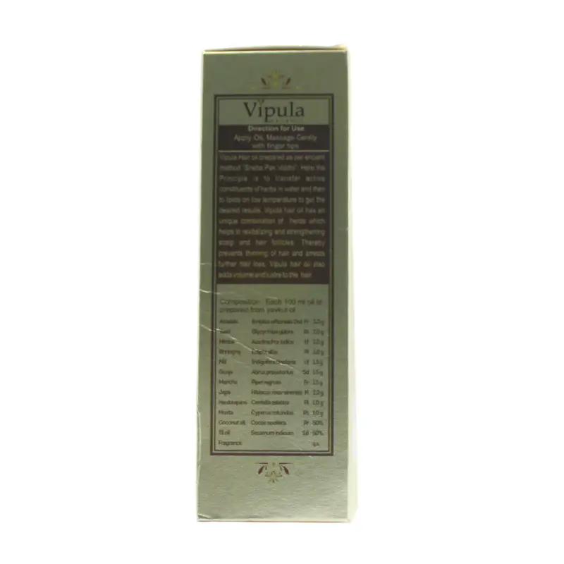 Buy Vipula Hair Oil (100ml) - Ayurhem