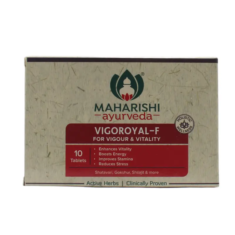 Buy Vigoroyal F Tablet (10Tabs) - Maharishi Ayurveda