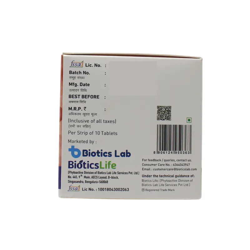 Buy Vericolyte Forte 10tabs - Biotics Lab
