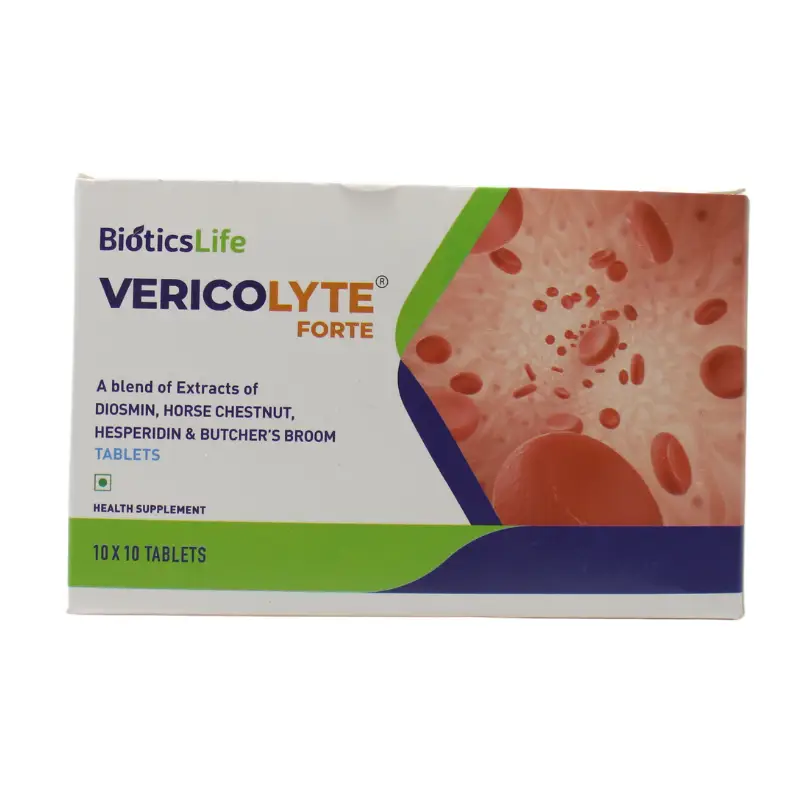 Buy Vericolyte Forte 10tabs - Biotics Lab