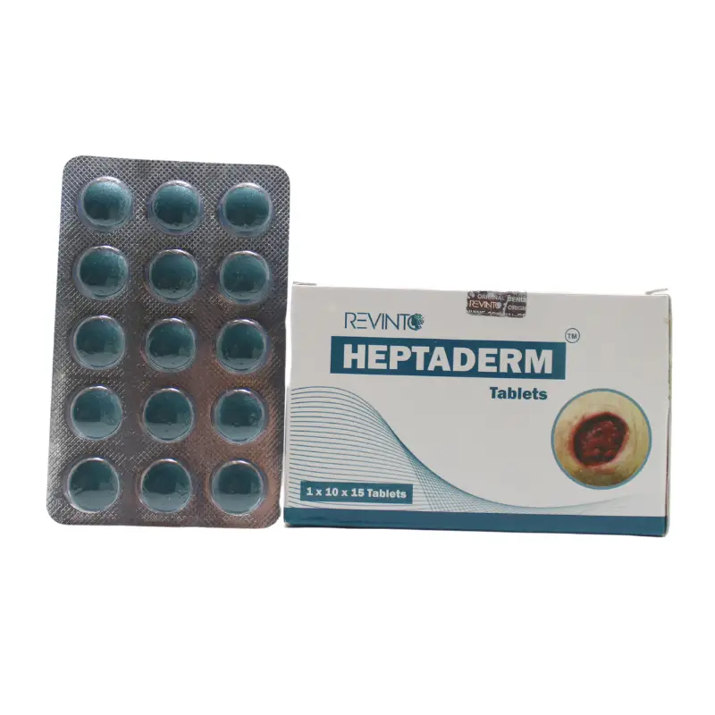Buy Heptaderm Tablets (15Tabs) - Revinto