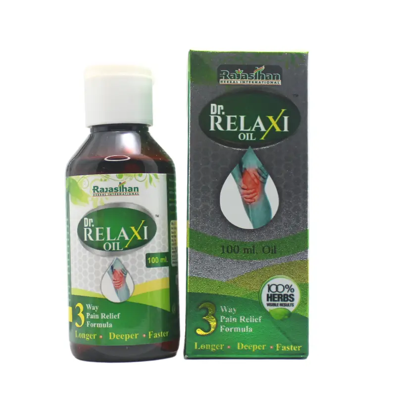 Buy Dr.Relaxi Oil (100ml) - Rajasthan Herbals