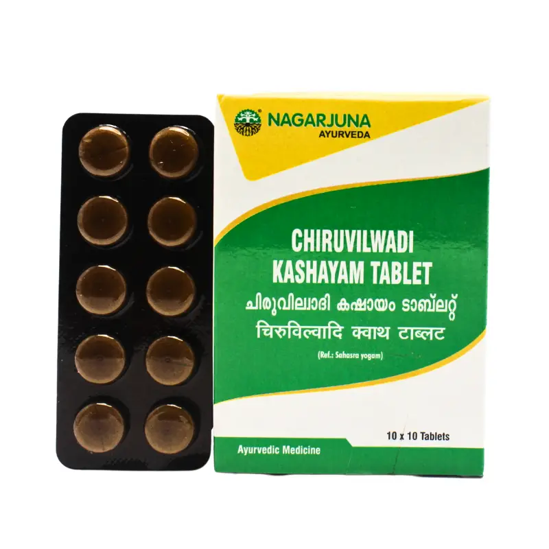 Buy Chiruvilwaadi Kashaayam Tablet (10Tabs) - Nagarjuna