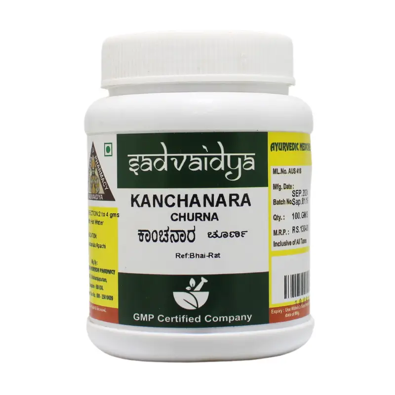 Buy KANCHANARA CHURNA 100G - Sadvavaidya