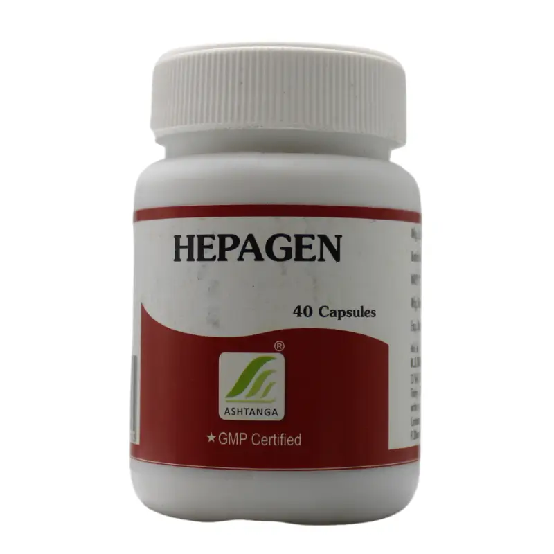 Buy Hepagen Capsules 40caps - Ashtanga Ayurvedics
