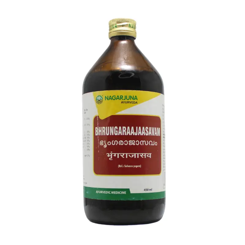 Buy Bhrungaraajaasavam (450ml) - Nagarjuna