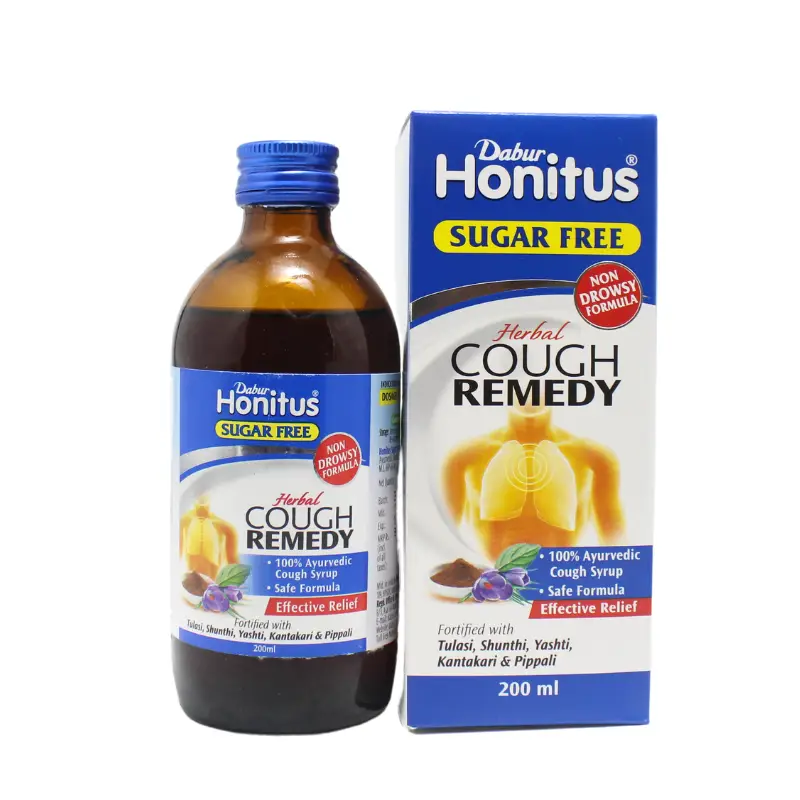 Buy Honitus Cough Remedy Sf 200ml - Dabur India