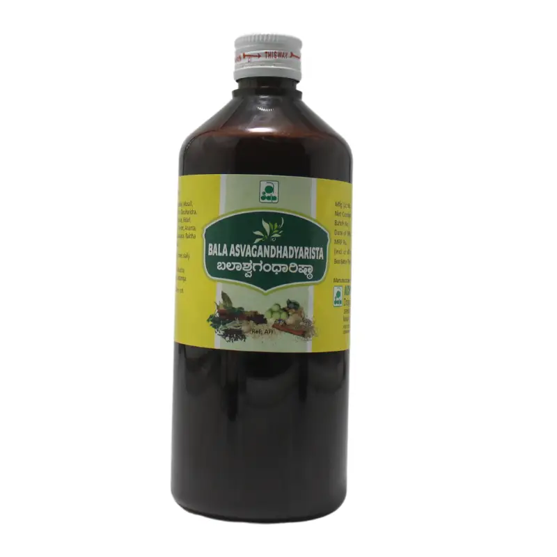 Buy Bala Asvagandhadyarista 400ml - Acharya Sushrutha Drugs and ...