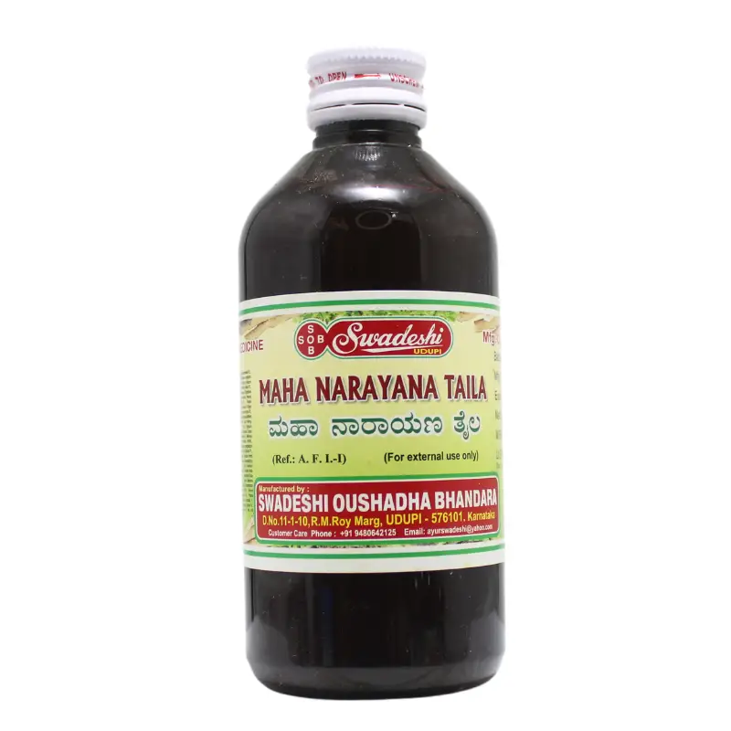 Buy Maha Narayana Taila 200ml - Swadeshi Ayurved